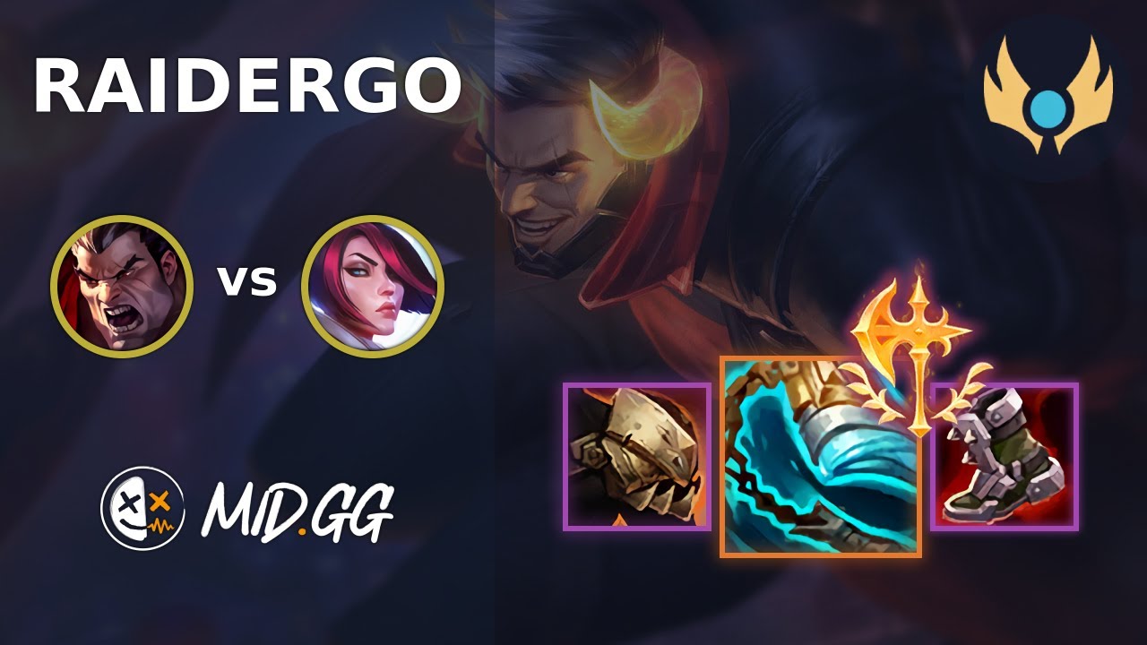MID.GG: [ RaiderGO ] Darius TOP vs Fiora | EUW CHALLENGER | LOL Season ...