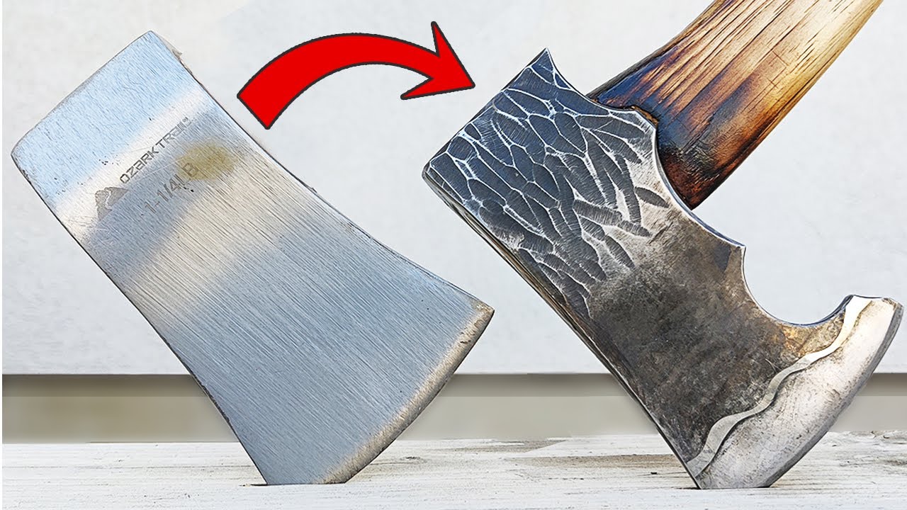 Turning a $12 Hatchet Into Something Awesome - YouTube