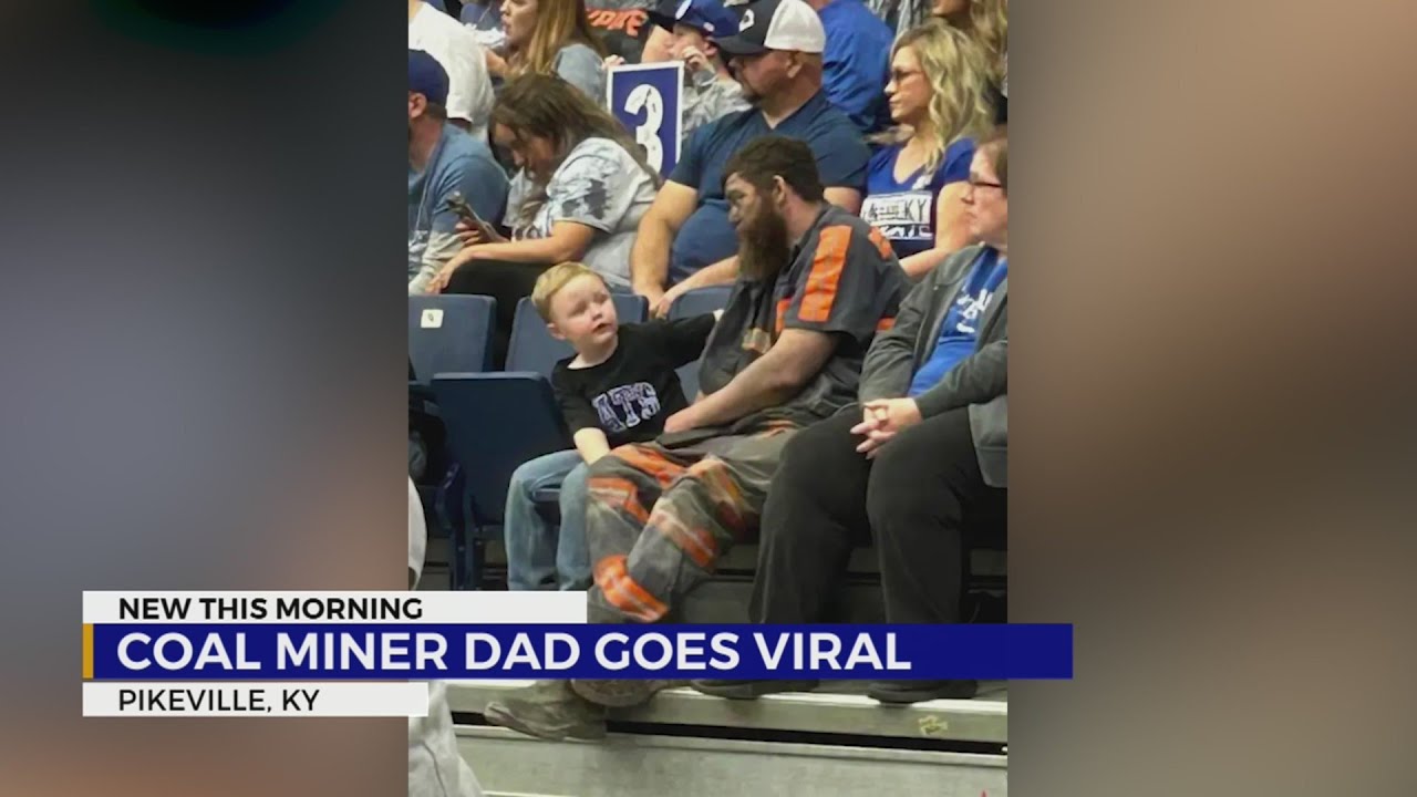 Coal miner dad goes viral - YouTube