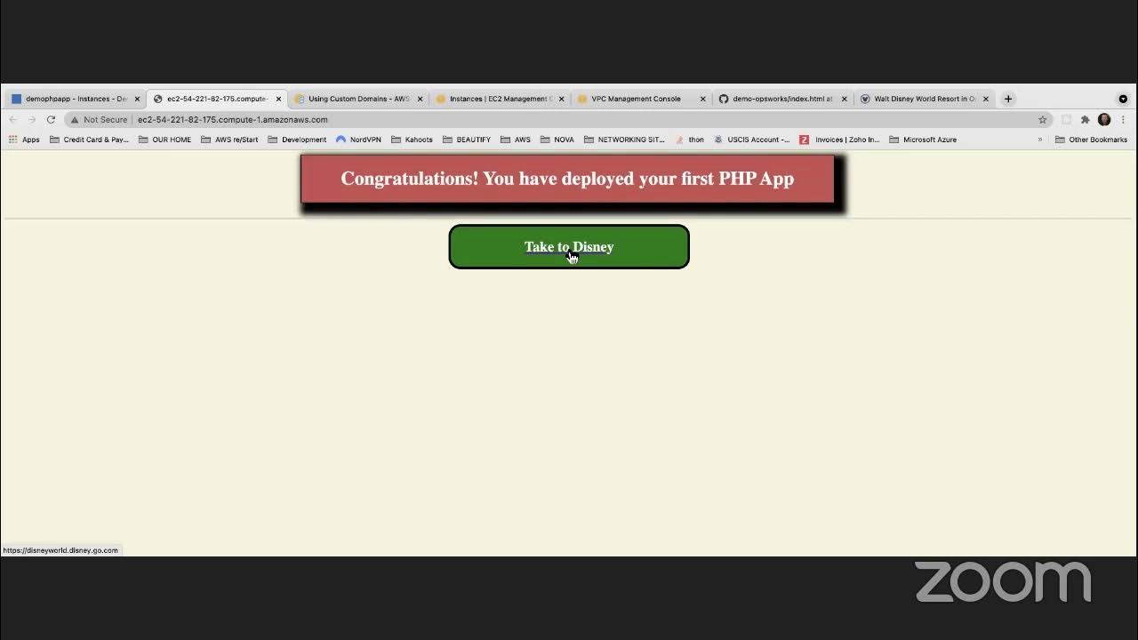 AWS: Deploy a PHP Web App in AWS OpsWorks - YouTube