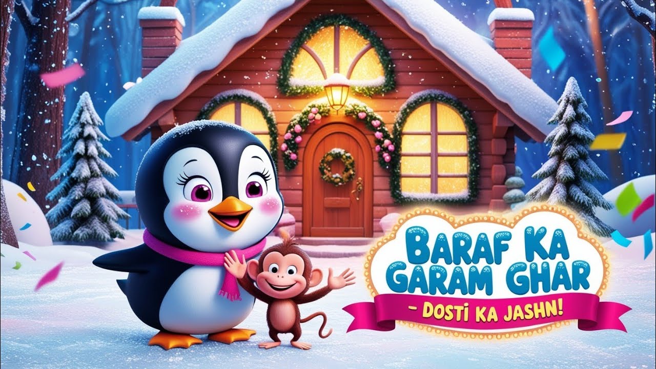 Baraf ka gharam Ghar) Amazing and good story for kids 👍🙂 - YouTube