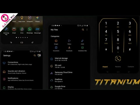Hex Installer theme titanium skin 2020 Fully Customize - YouTube