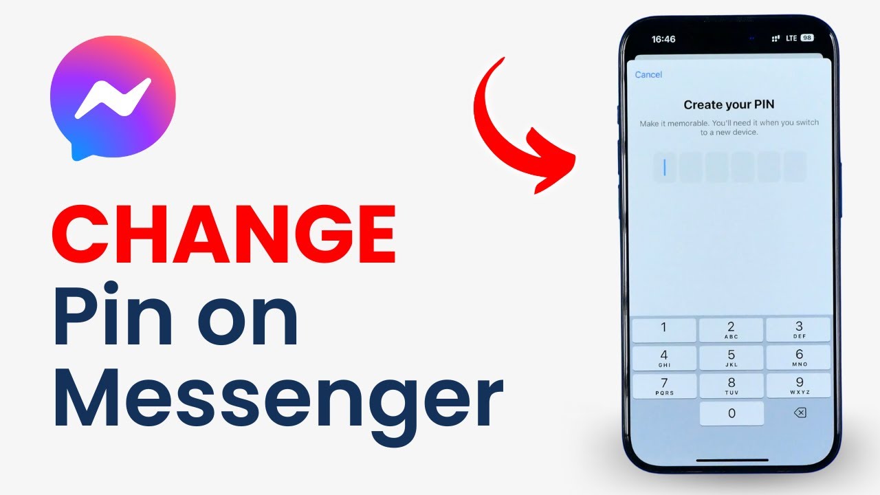 How to Change Pin on Facebook Messenger - YouTube
