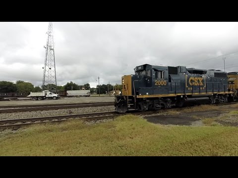 CSX GP38-3 Leading Y101 - CSX 2000, 6926 - YouTube