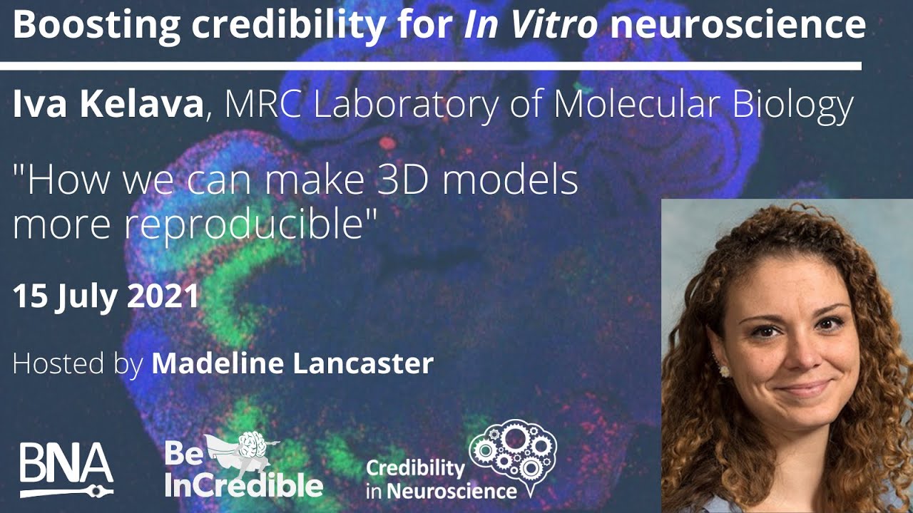 Boosting credibility for in vitro neuroscience - webinar with Iva ...