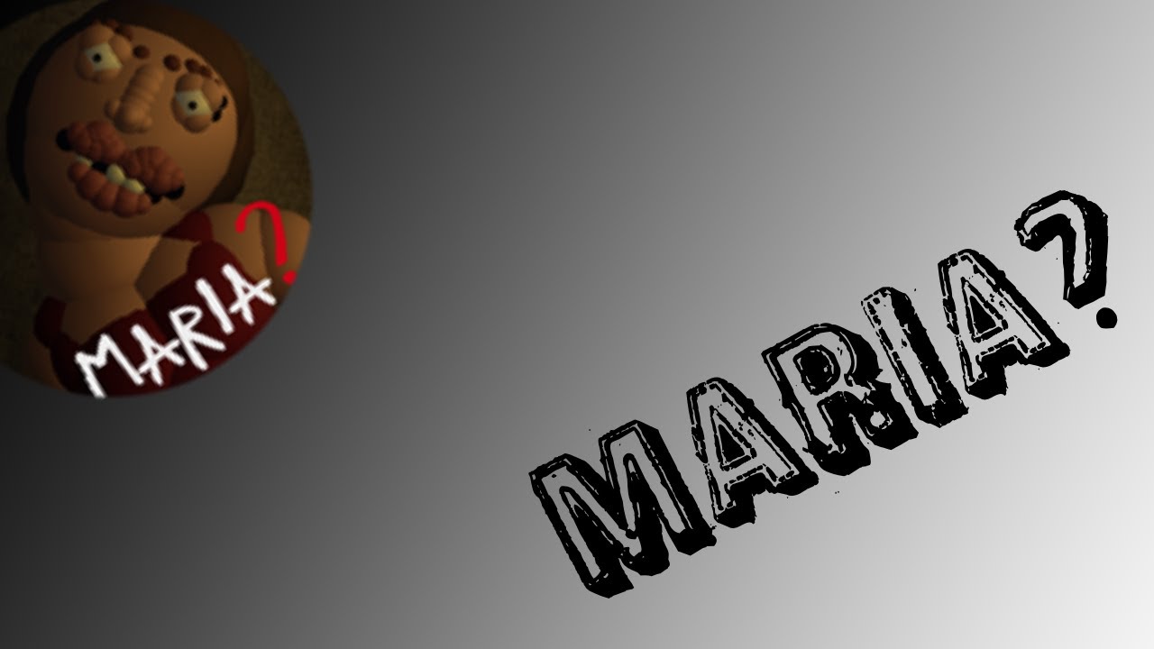 Maria Chapter 1 FULL PLAYTHROUGH - ROBLOX - YouTube