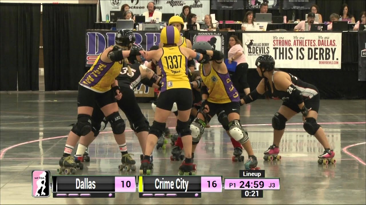 Dallas Game 15: Crime City Rollers v Dallas Derby Devils - YouTube