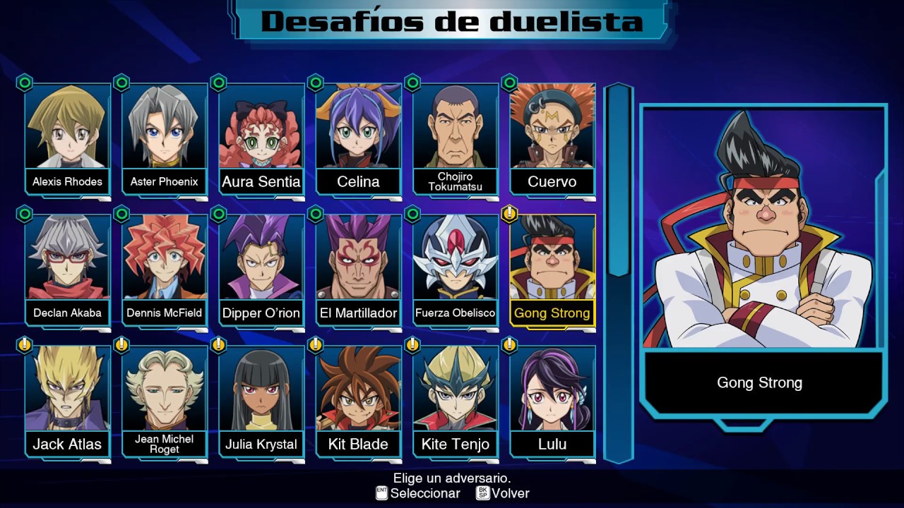 120 Gong Strong, Desafíos de Duelista, Deck Fusión, Yu Gi Oh Legacy ...