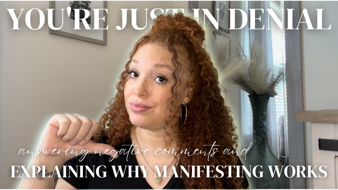 Responding to *Negative* Comments About Manifesting | And Why It Actually DOES Work - YouTube