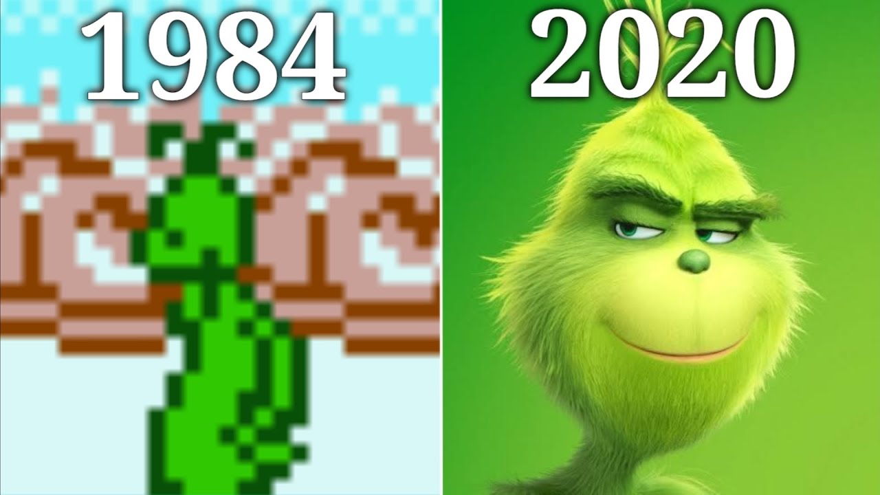 Evolution of The Grinch Games 1984-2020 - YouTube