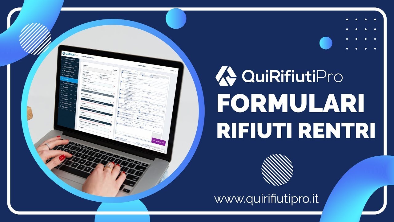 Come compilare il Formulario Rifiuti RENTRI - Qui Rifiuti PRO - YouTube