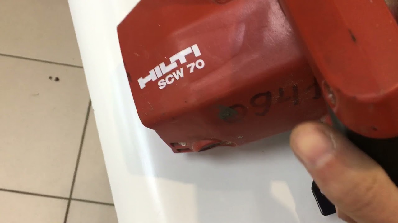 Hilti SCW 70 - YouTube