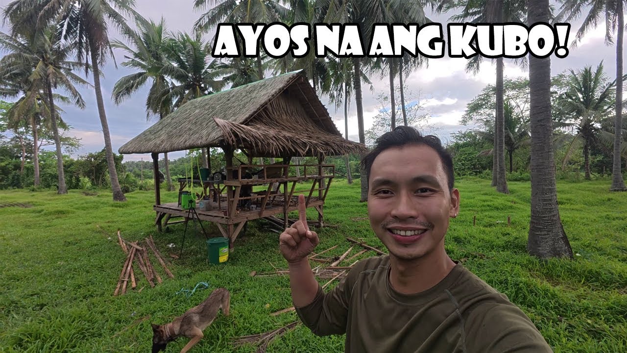 Extension ng Bubong ng Bahay Kubo - YouTube