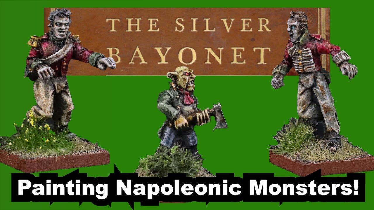 [MONSTERS FOR SILVER BAYONET]-Painting 28mm Napoleonic Goblins ...
