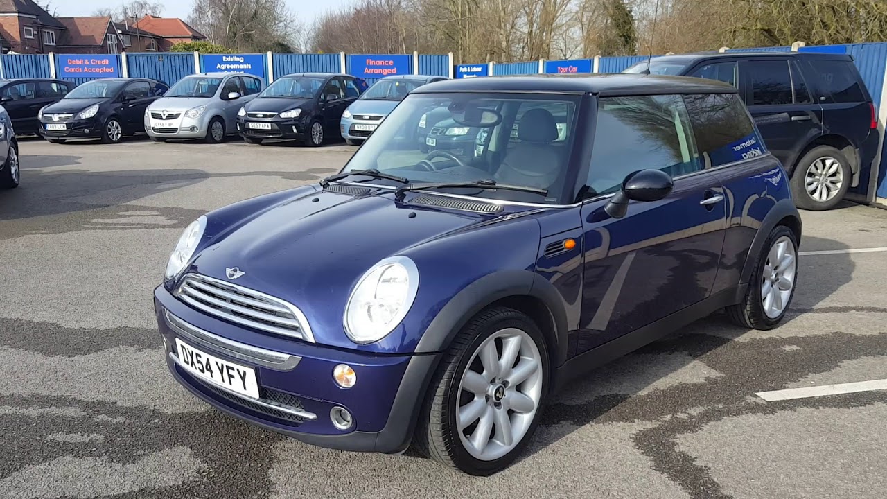 2004 Mini Hatch 1.6 Cooper 3dr BLACK-EYE PURPLE - YouTube