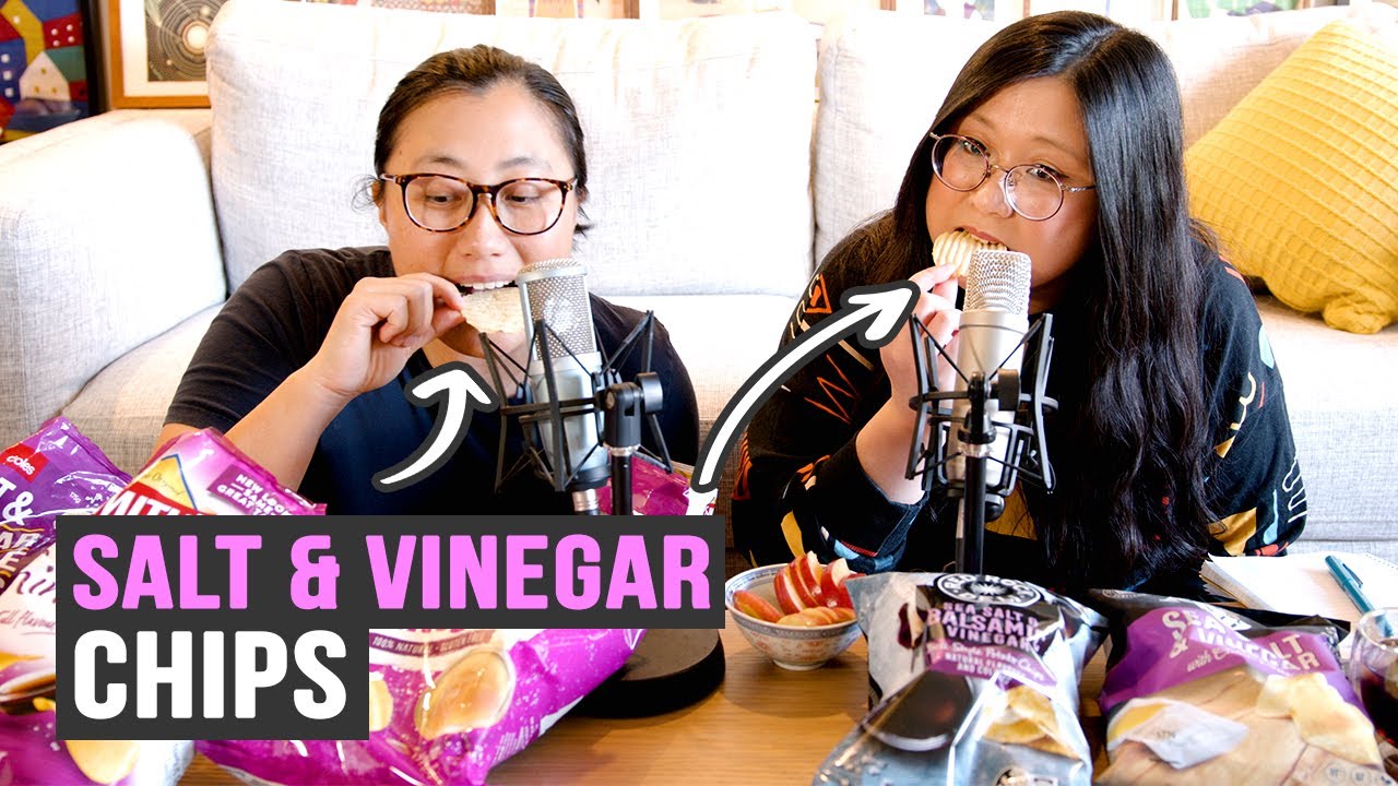 The Great Salt & Vinegar Chip (Crisps) Taste Test - YouTube