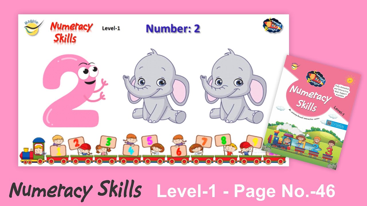 Number 2 | Learn to Write Number 2 | Number Name | Learning Numbers ...