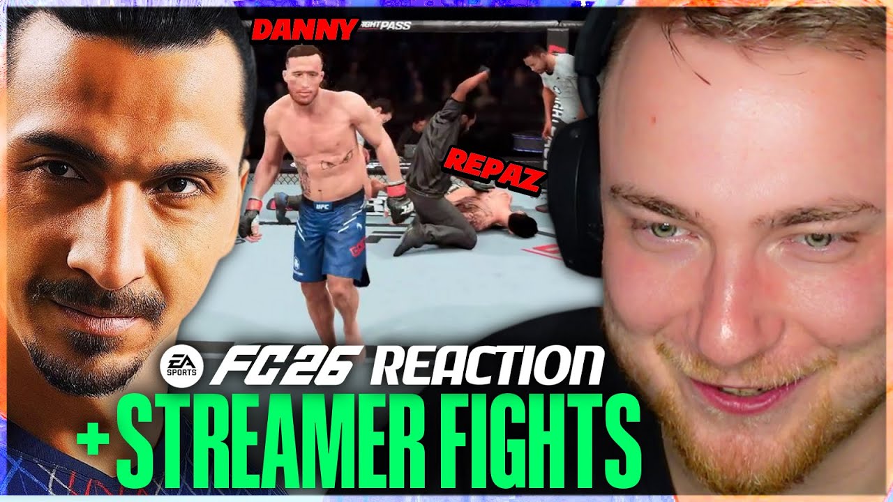 UFC vs MEHDI & REPAZ! 🔥 + EAFC 26 Trailer Reaction 🤔 | SolutionPlayz ...