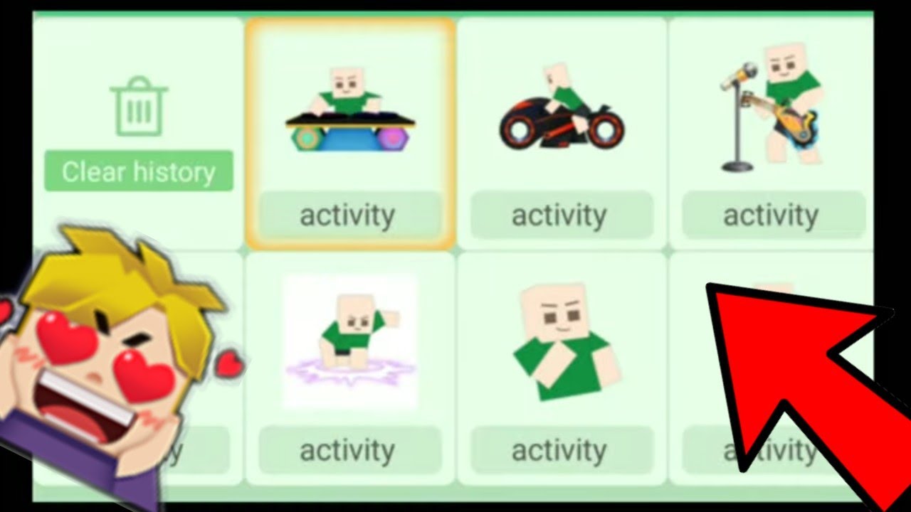 New upcoming emotes in Blockman go - YouTube