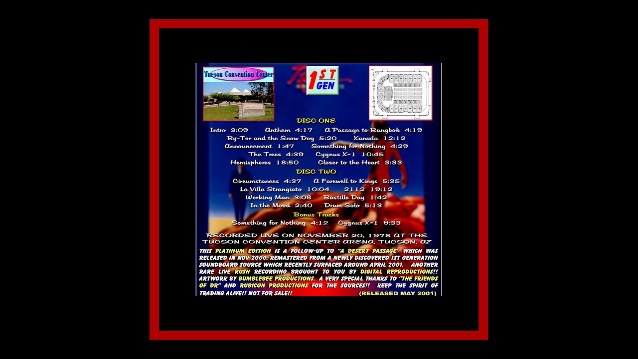 Rush - A Desert Passage (Complete Bootleg - Album 2) - YouTube
