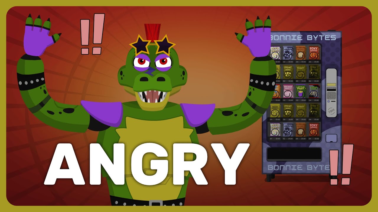 Monty Rages at a Vending Machine [FNAF Security Breach Animation] - YouTube