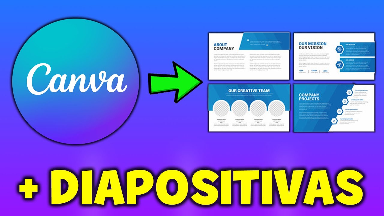 COMO HACER DIAPOSTIVAS en CANVA 2025 - YouTube