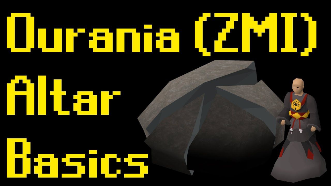Basic Ourania/ZMI Altar Guide 2021 (OSRS) - YouTube