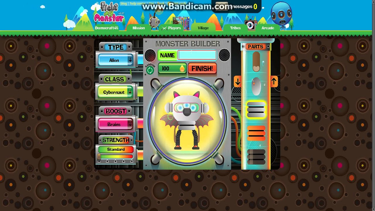 lets play fight my monster! ep 1 - YouTube