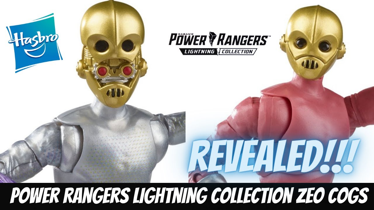 Power Rangers Lightning Collection Zeo Cogs Figures Revealed!! Hasbro ...