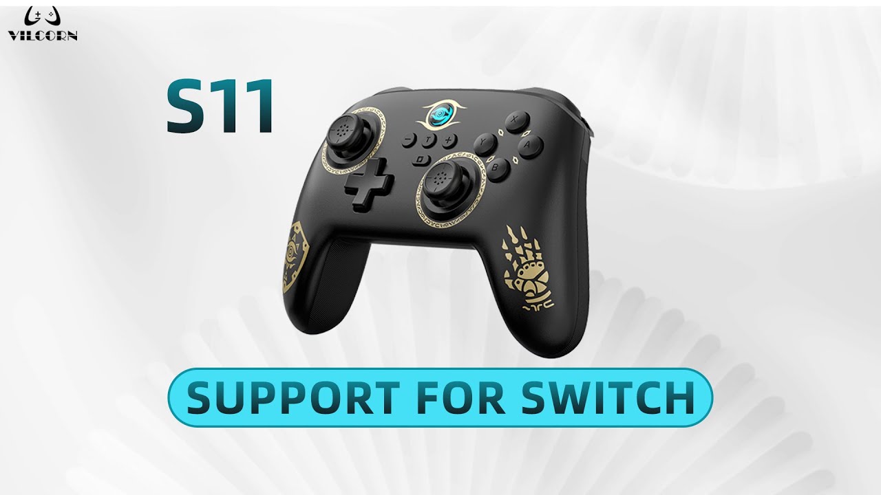 Pro Controller for Switch & Yuzu: Wireless Gamepad with Vibration and ...