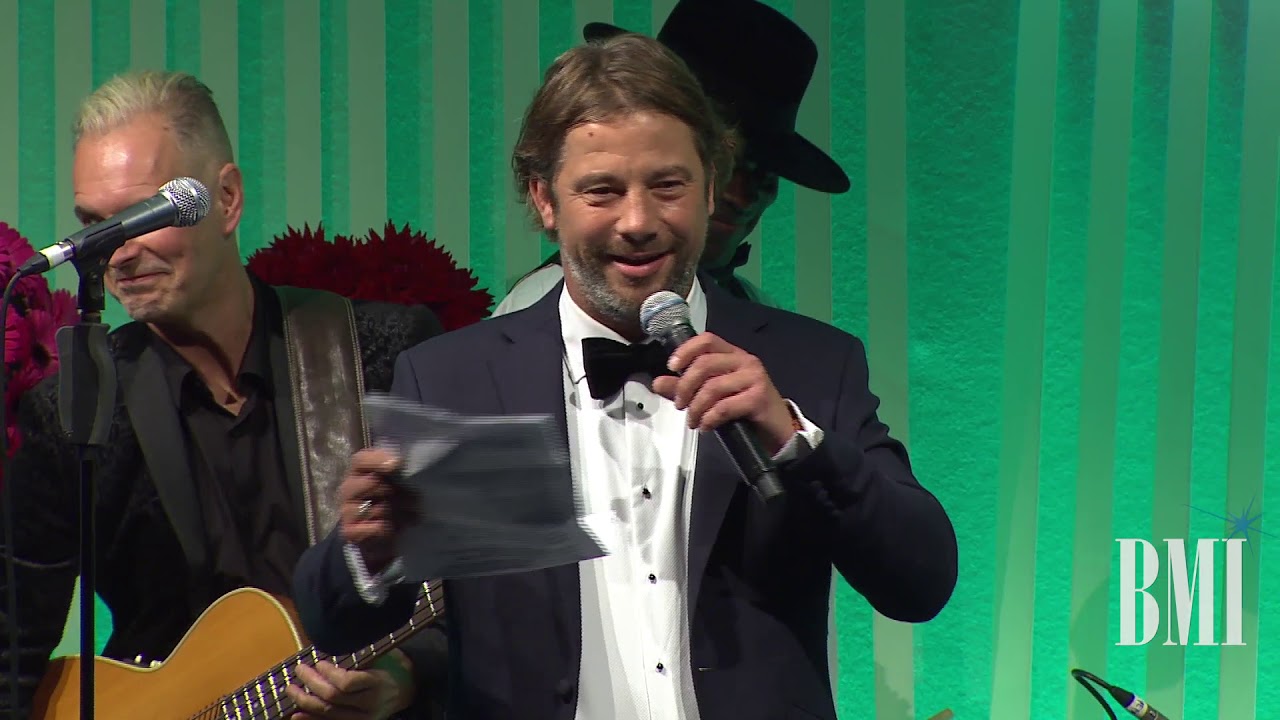 Jay Kay Accepts the President's Award at the 2017 BMI London Awards ...