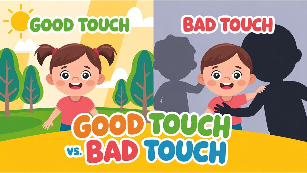 Good Touch vs Bad Touch | Kids Educational Video on Body Safety ...
