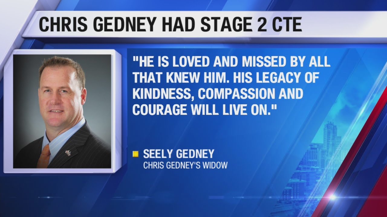 Results of autopsy show Chris Gedney had Stage 2 CTE - YouTube