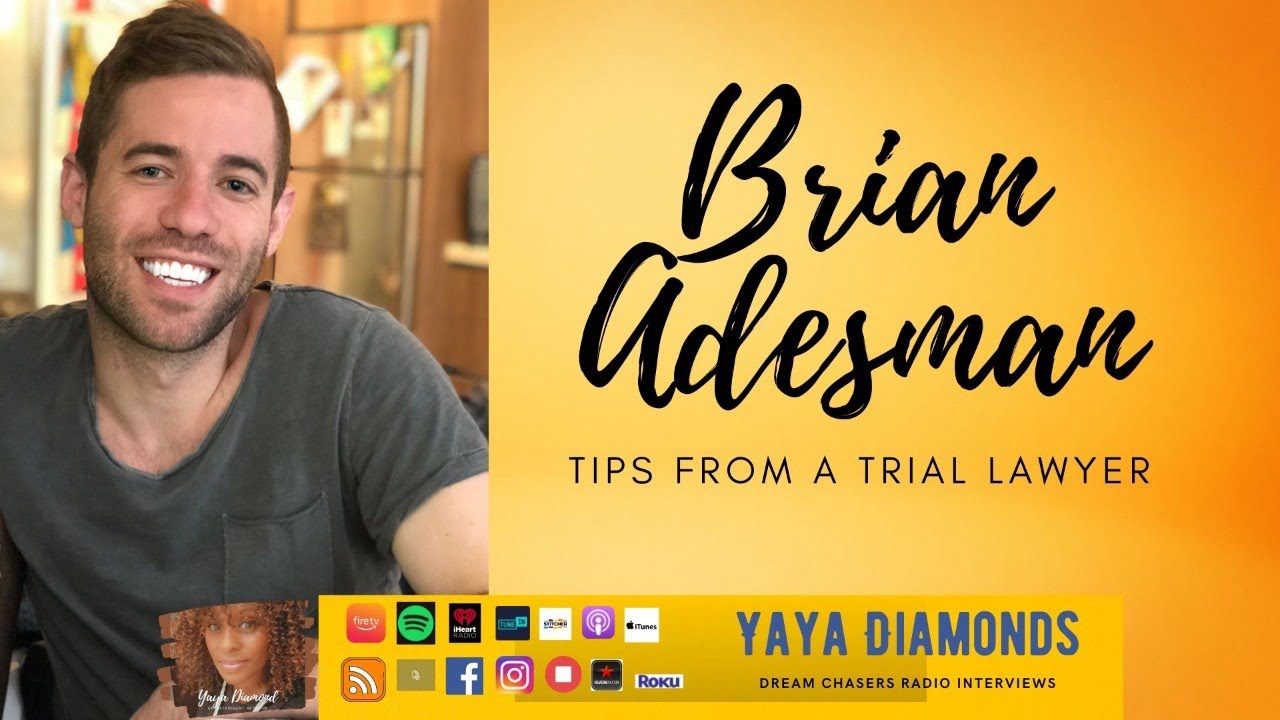 Trial Lawyer Brian Adesman has some advice for us all - YouTube