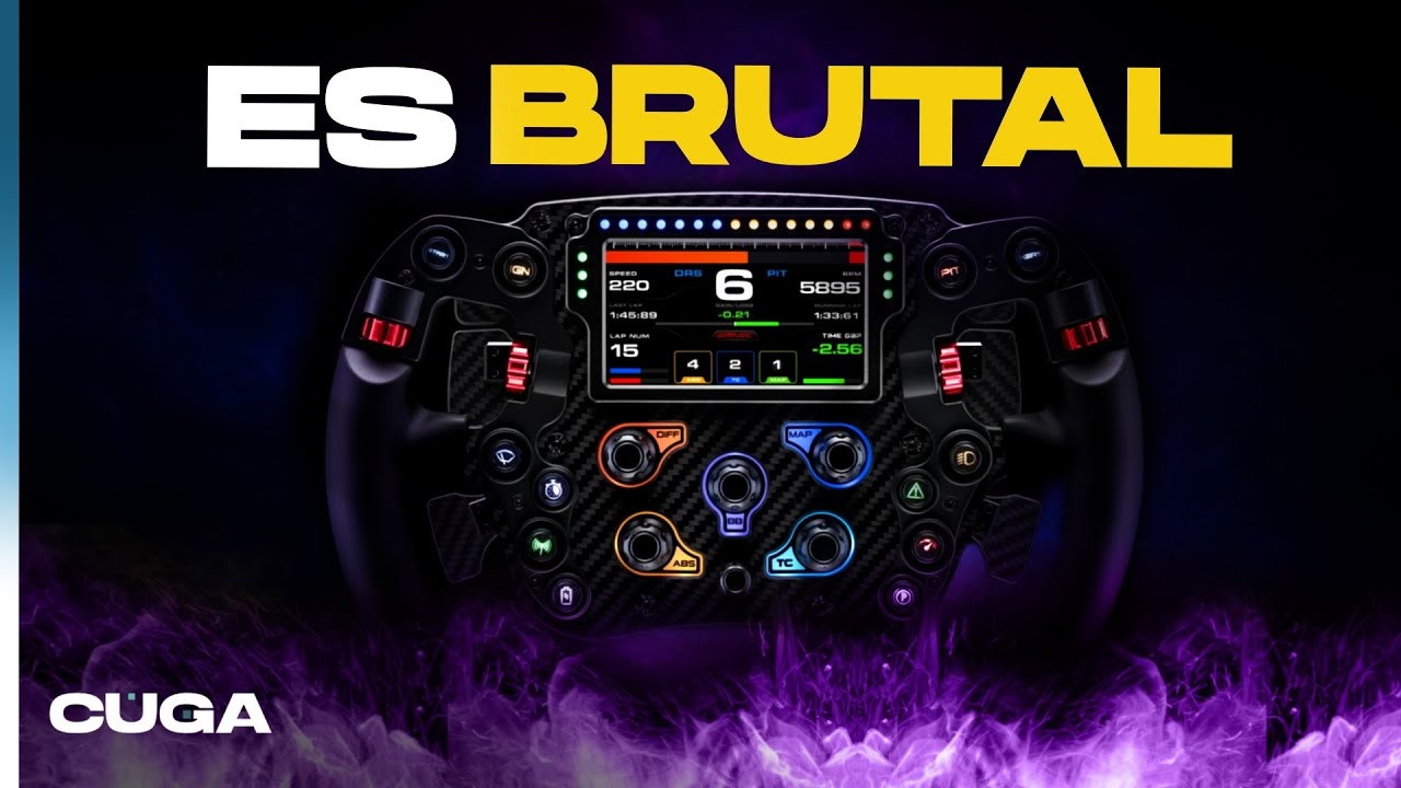 EL MEJOR VOLANTE CON PANTALLA 🔥 EL REY. SIMAGIC FX PRO. #simracing #simagic - YouTube