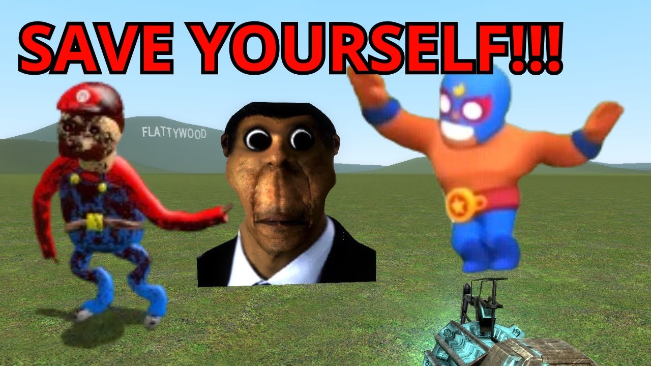STOP, WHATTT???!!! RUN for YOUR Life: Escaping OBUNGA EL PRIMO and ...