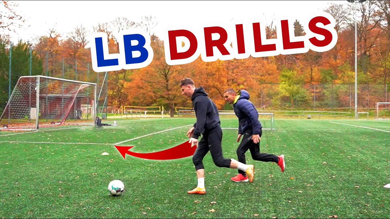 Left Defender Training Drills for football ( LB & RB Soccer Success ...