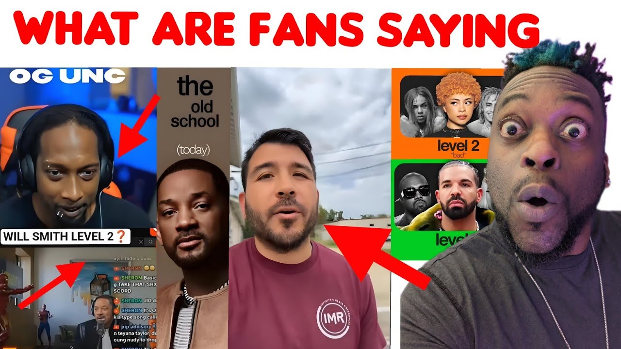 Will Smith, Ice Spice & Drake on the SAME List?! | 7 Levels of Rappers ...