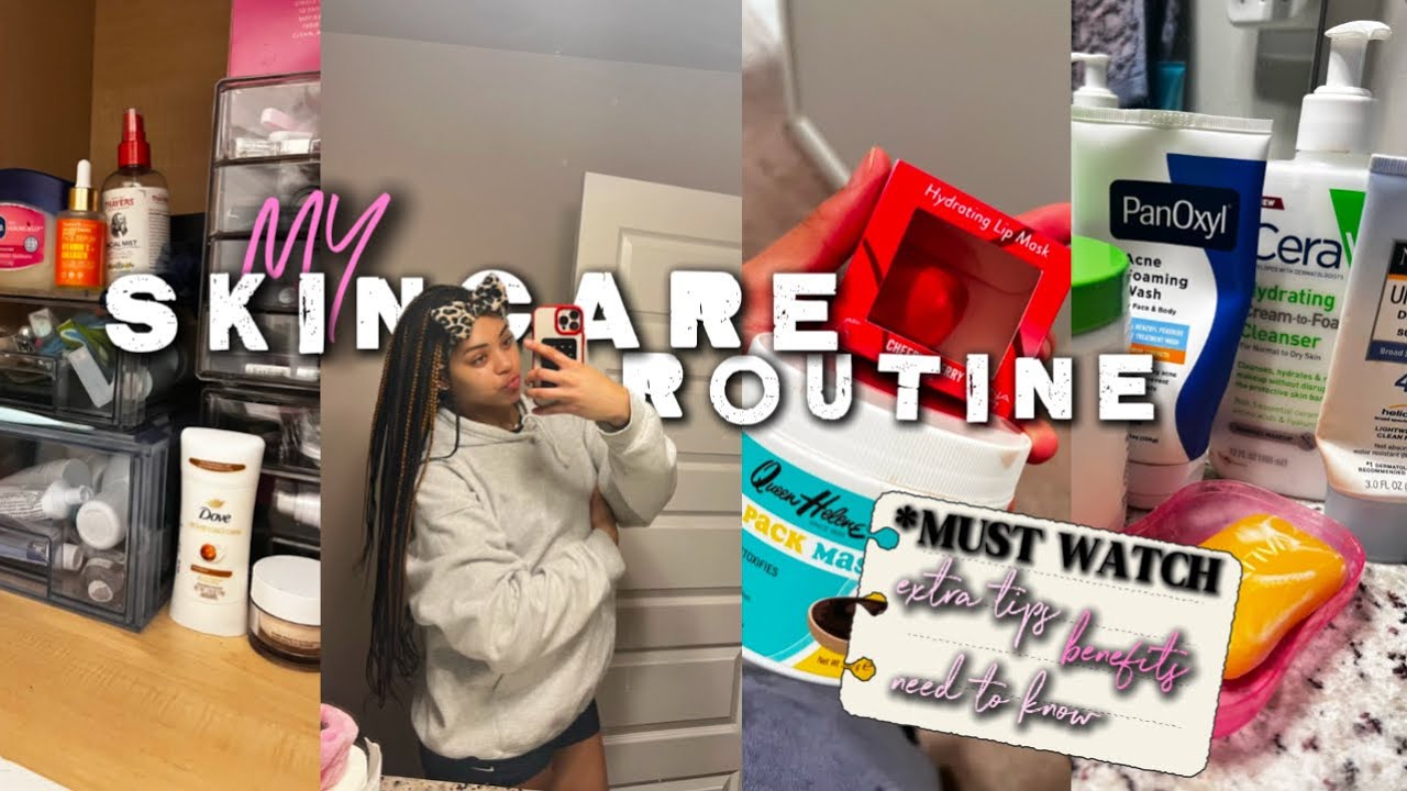 MY SKINCARE ROUTINE + tips | *must watch - YouTube