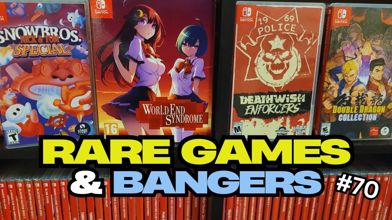 RARE Switch Games & BANGERS! | Game Pickups Ep 70 - YouTube