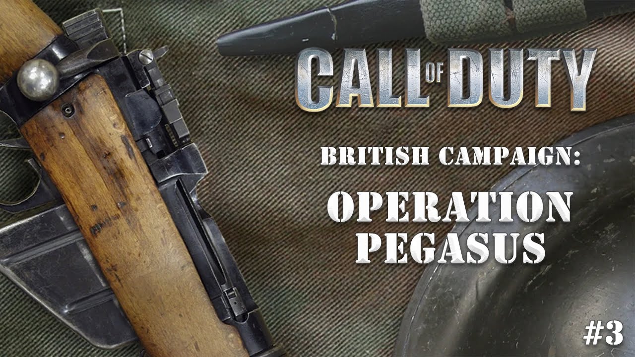 Call of Duty [PC] - Part 3 - Operation Pegasus #cod #callofduty - YouTube