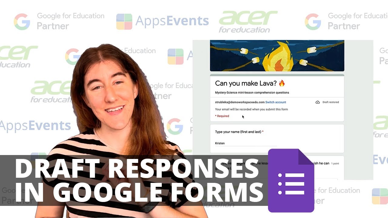 Draft responses in Google Forms I Tips & Tricks Episode 84 - YouTube