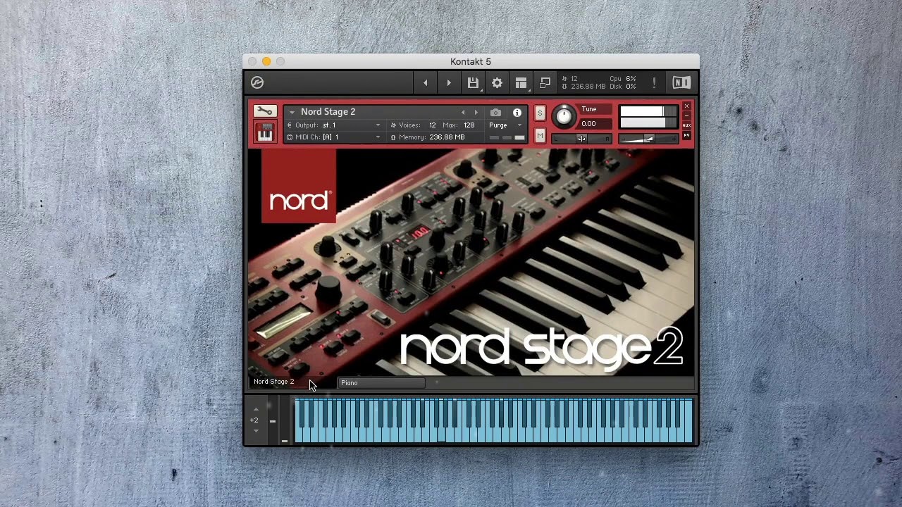 Nord Stage 2 | Kontakt Playthrough - YouTube