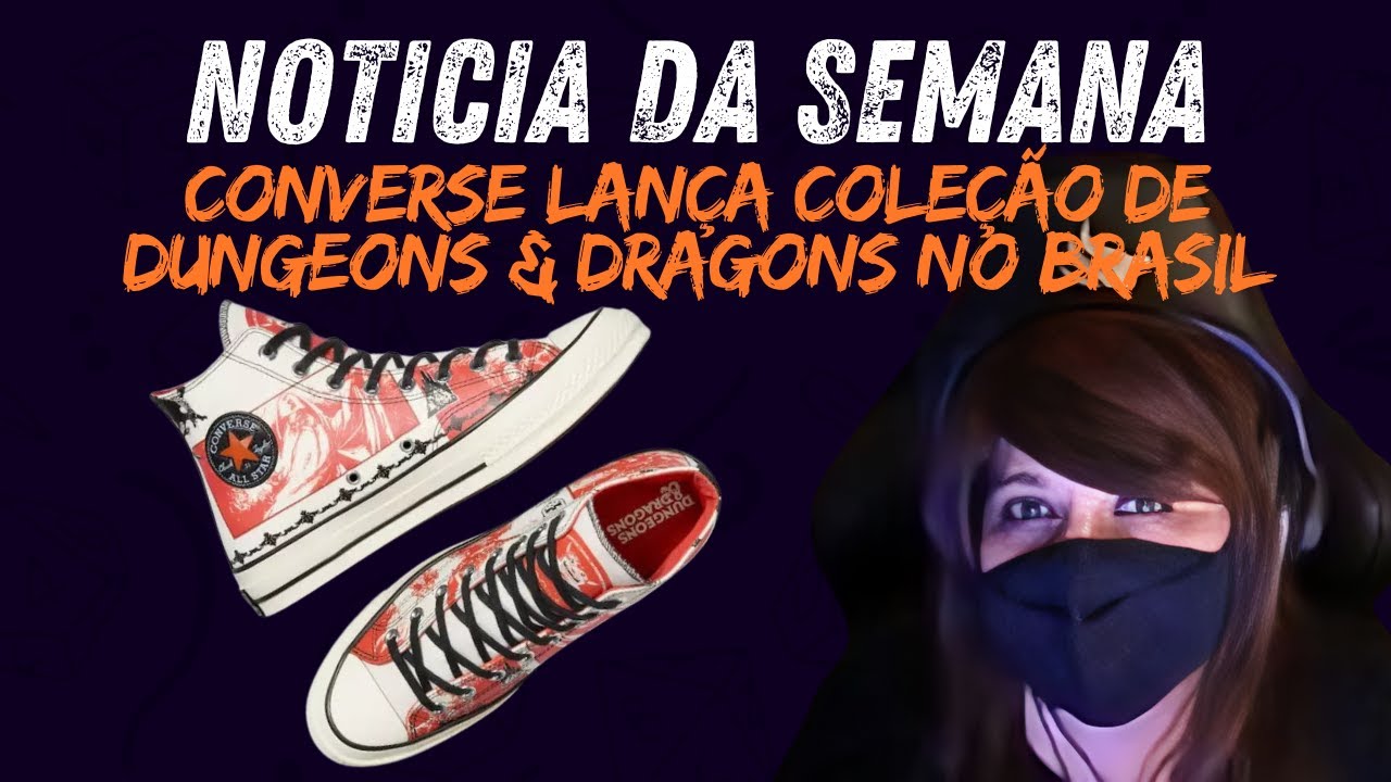RPG News - Converse lança coleção de Dungeons & Dragons no Brasil - YouTube