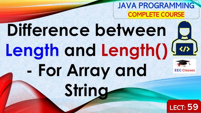 Java Array Length And String Length Youtube Java Array Length And String Length Youtube
