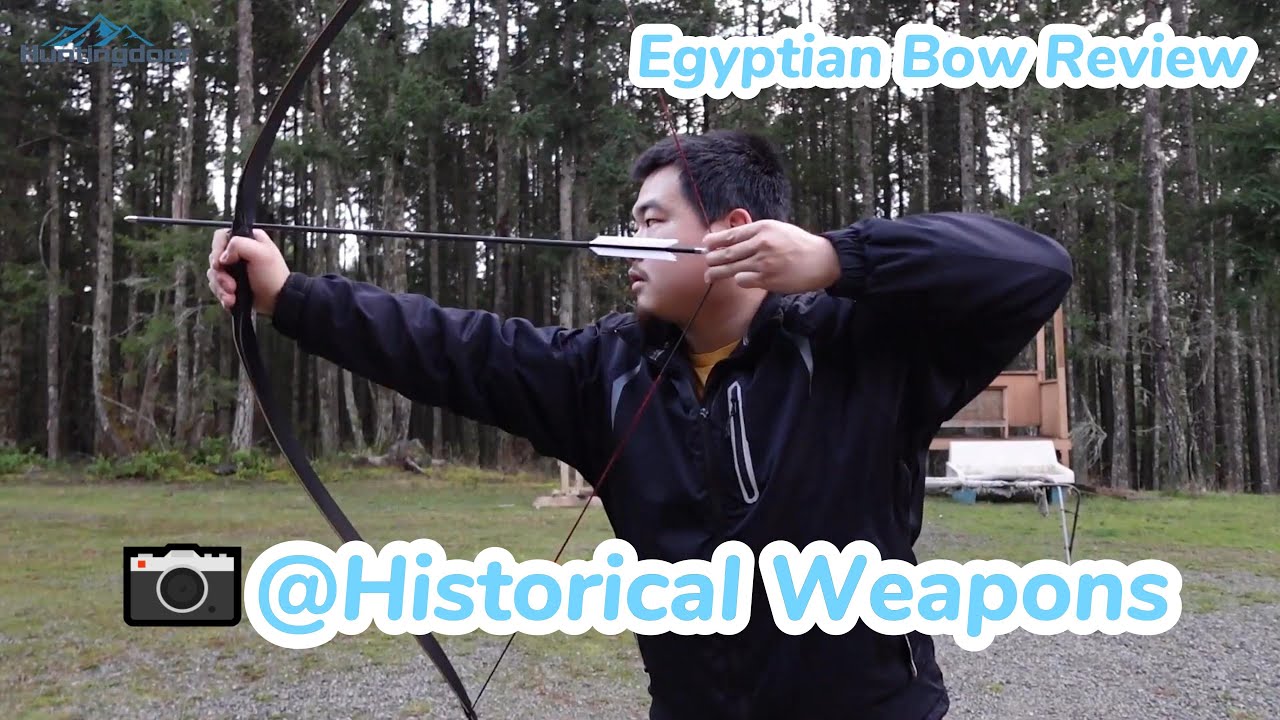 Bronze Age Egyptian Bow！（Creator：@Historicalweapons ）#archery #archer # ...