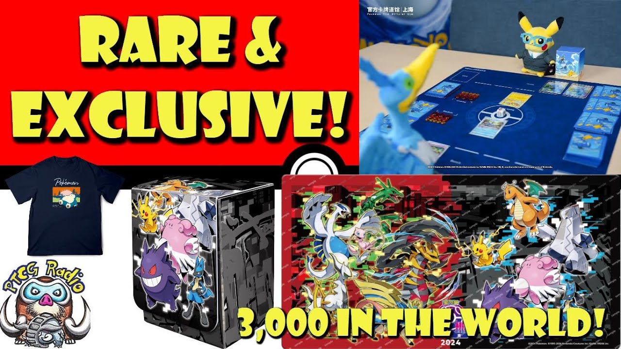 Rare, Exclusive Pokémon TCG Products Revealed! Limited to 3,000 in The ...