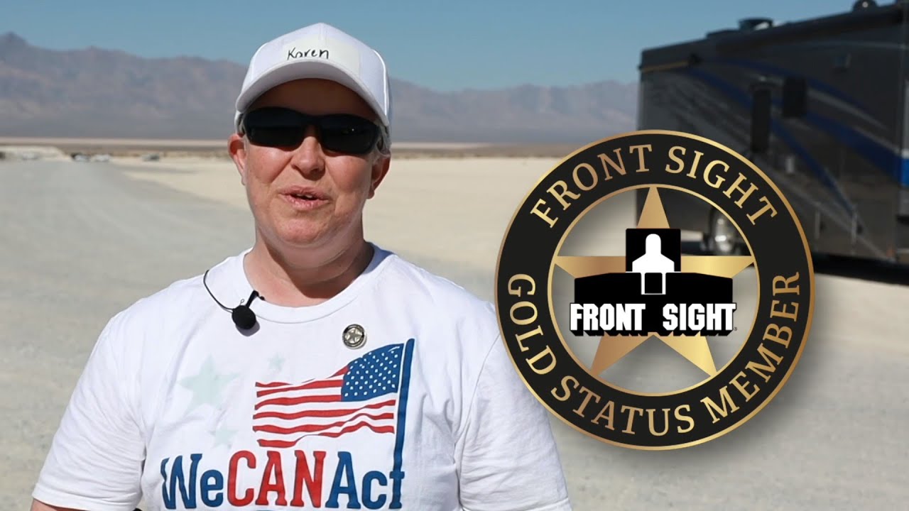 Front Sight Gold Status Member Karen Nance Message to Dr. Ignatius ...