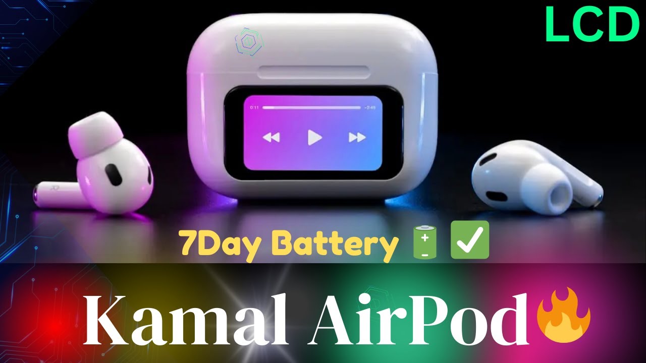 Earbuds with Colorful Display & a9 pro airpods & Review and price 🔥 ...