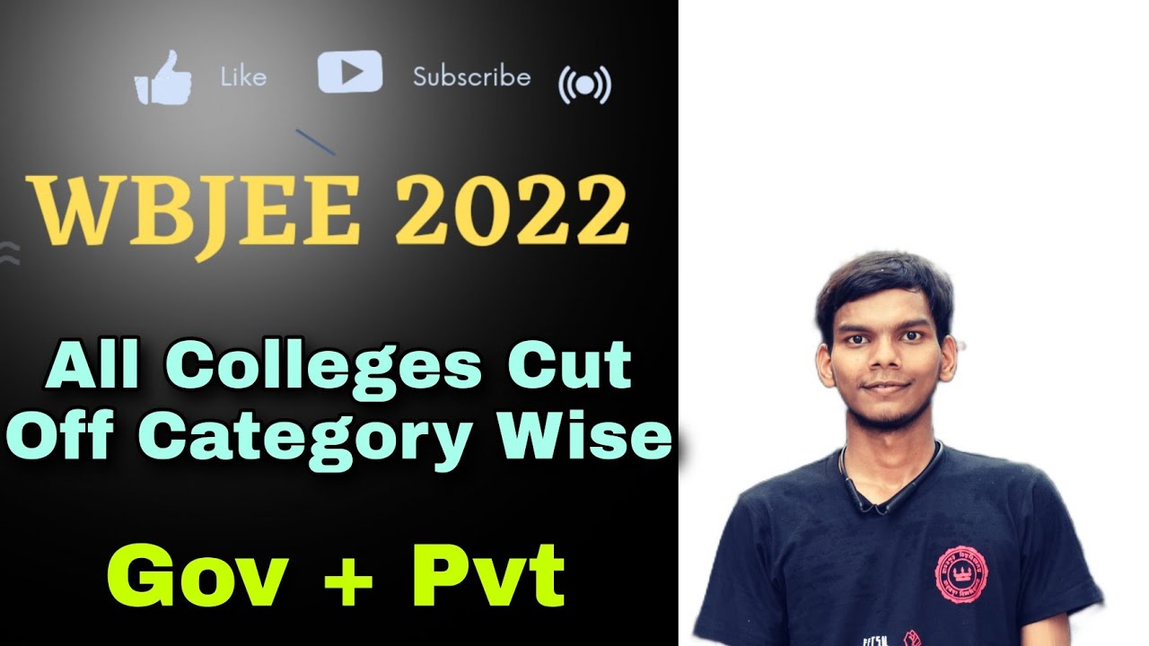 WBJEE Colleges Category Wise Cut Off | All Colleges All Branches Cut ...